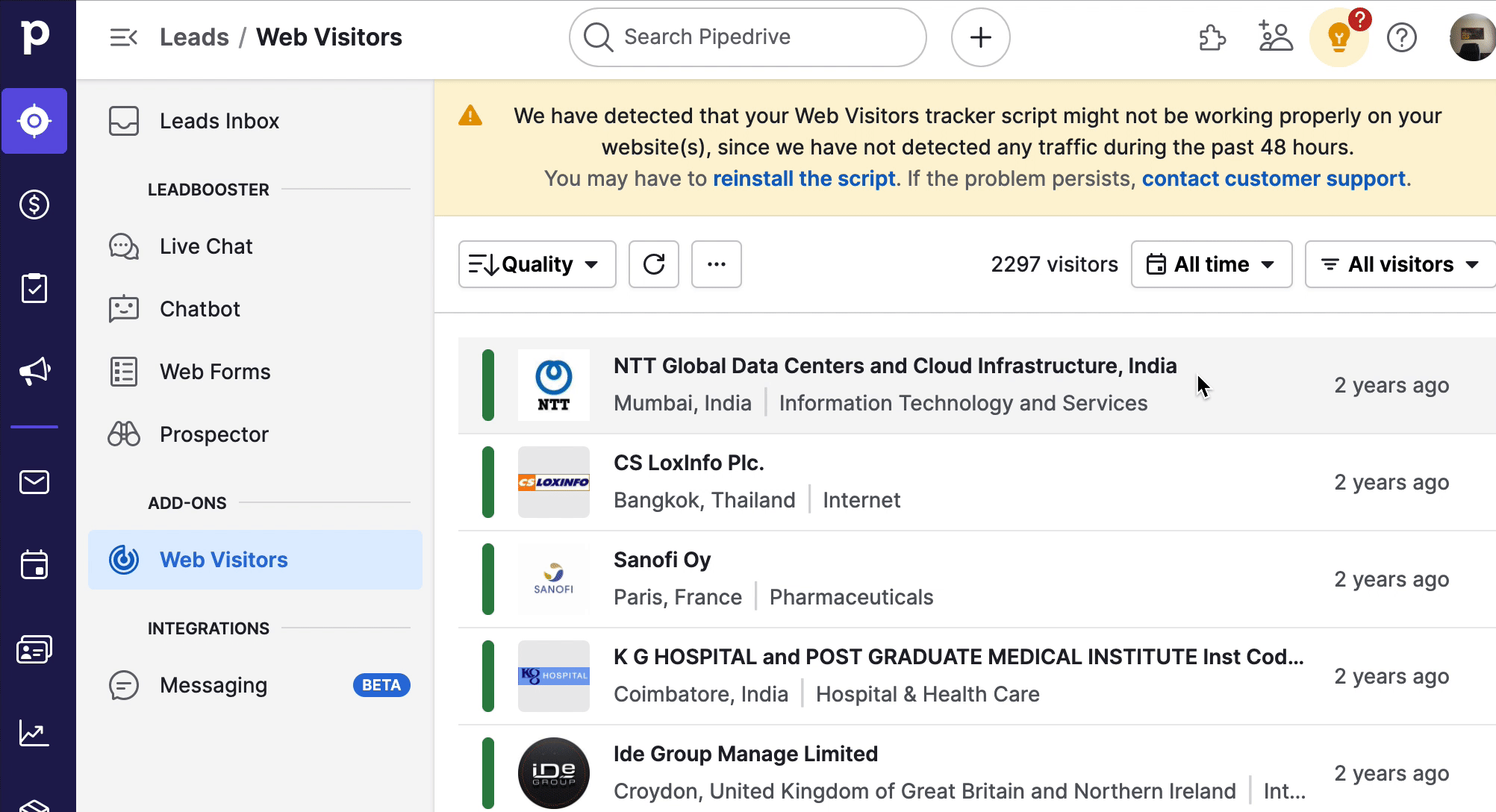 Adding leads to my Leads Inbox - Knowledge Base | Pipedrive